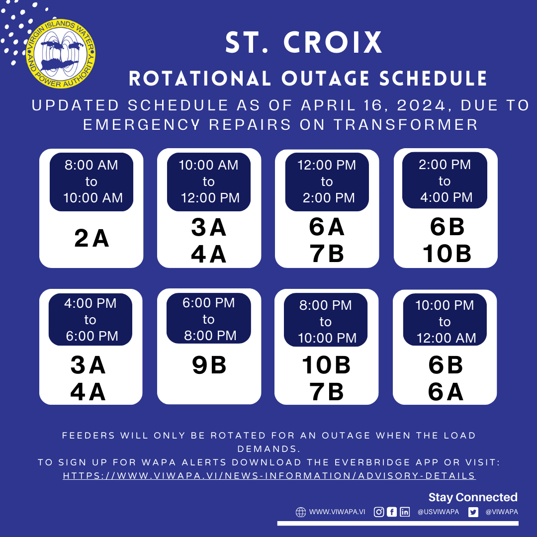 The Authority Schedules Emergency Outage on Wednesday Morning and ...